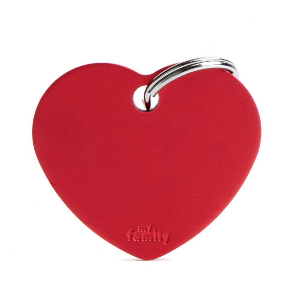 Heart-shaped name tag